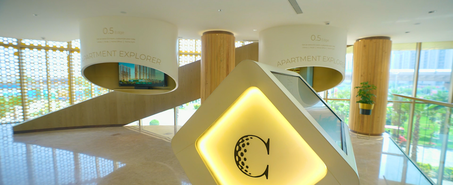 M3M CAPITAL Experience Centre – Sparrow Interactive Pvt. Ltd.